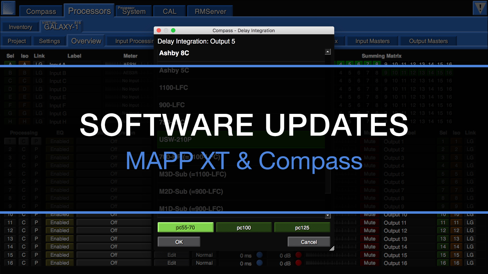 Meyer Sound Updates MAPP XT, Compass Software - Sound & Video Contractor