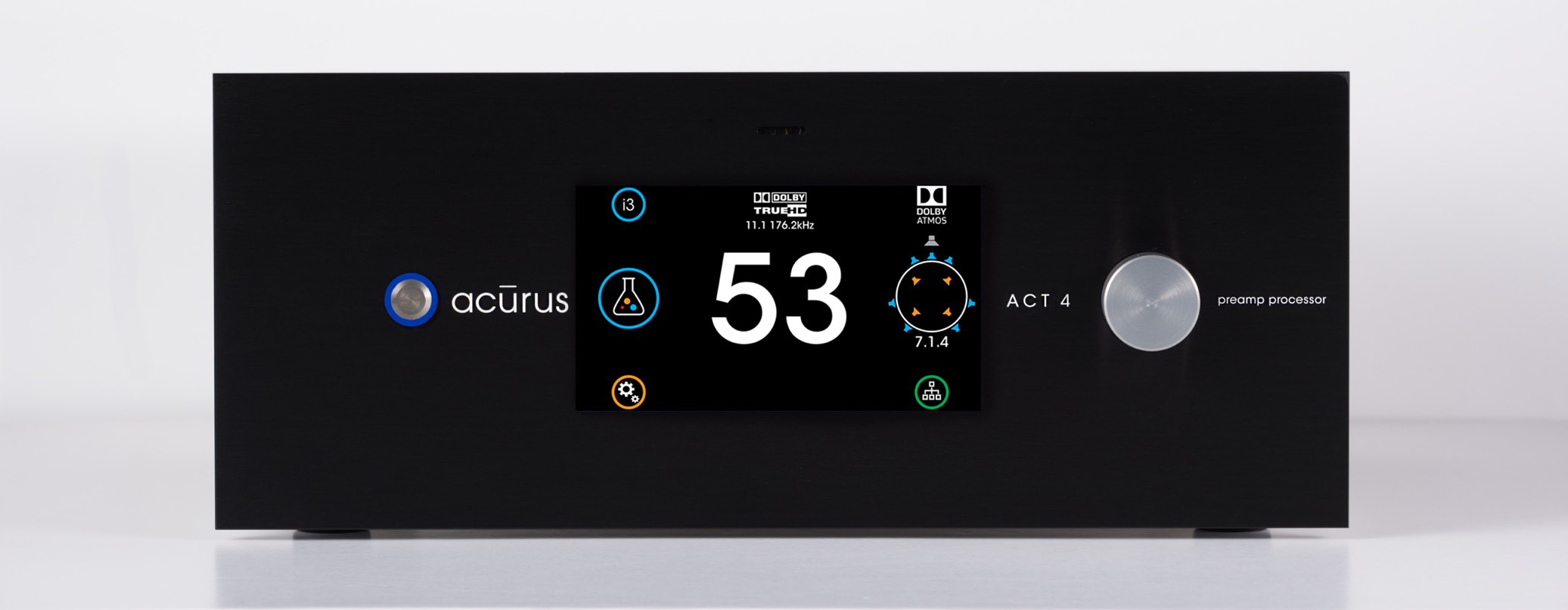 Production begins on new Acurus ACT 4 11.3 Pre-amp Processor featuring ...