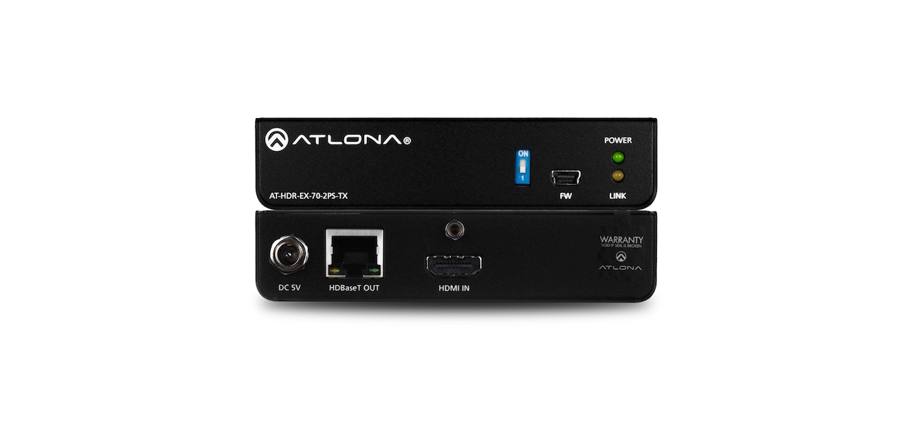 Atlona to Debut HDR-Capable 4K HDMI-over-HDBaseT Extender Kit at ...
