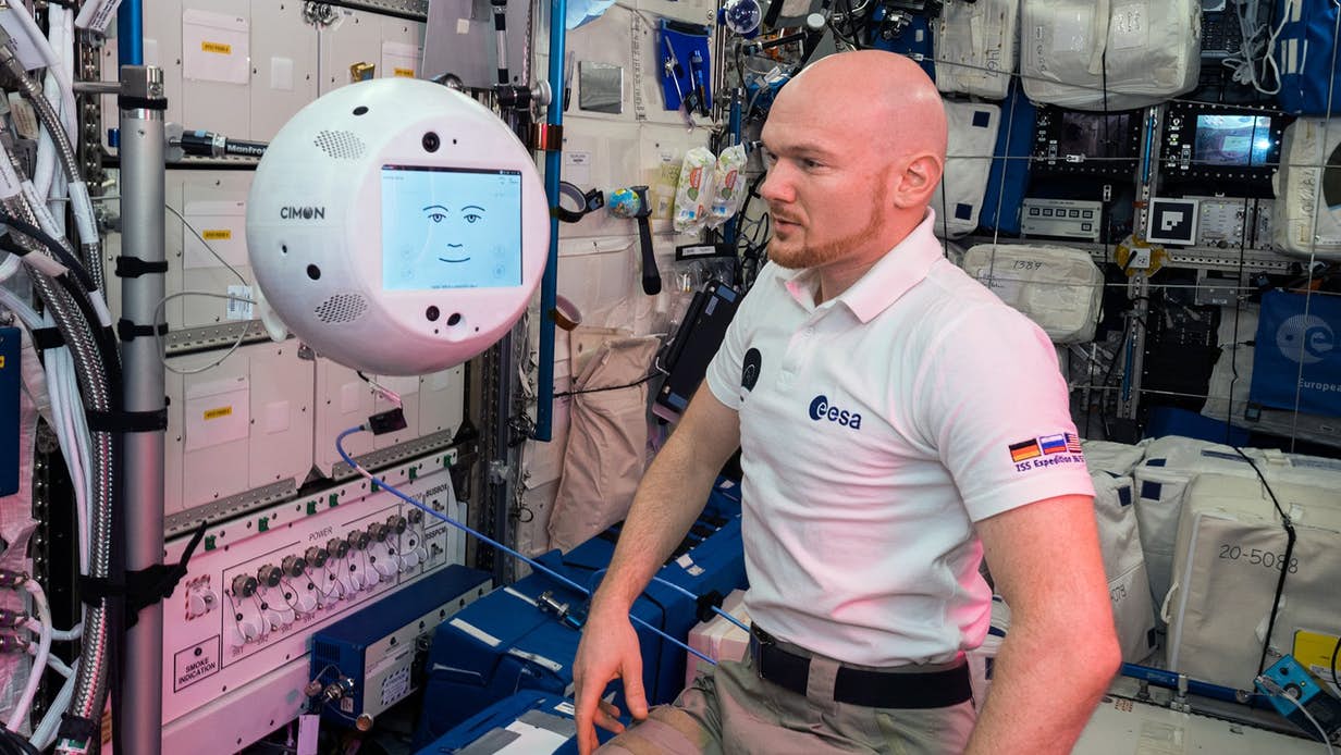 WATCH: International Space Station's floating AV robot has first day on ...
