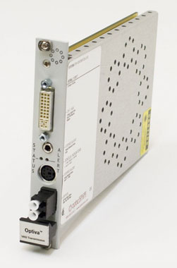 Fiber Link: Emcore, Optiva Single and Dual-Link DVI