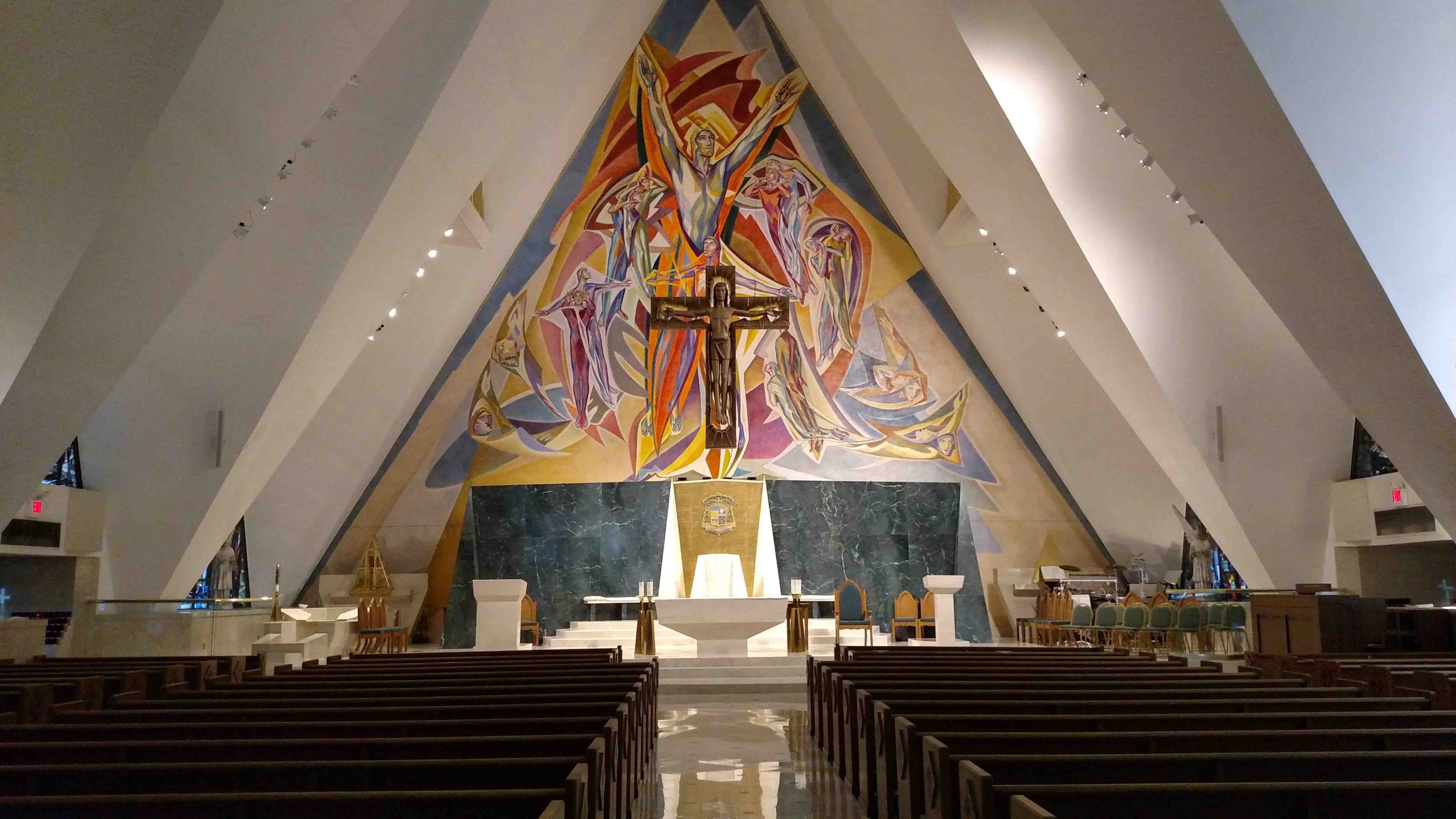 Guardian Angel Cathedral Upgrades to ENTASYS