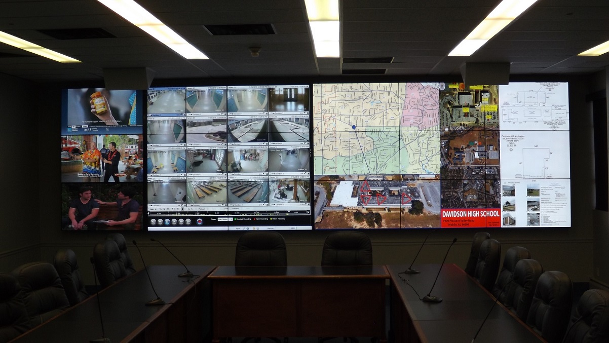 Christie Video Wall Technology Installed in Mobile Police Department ...