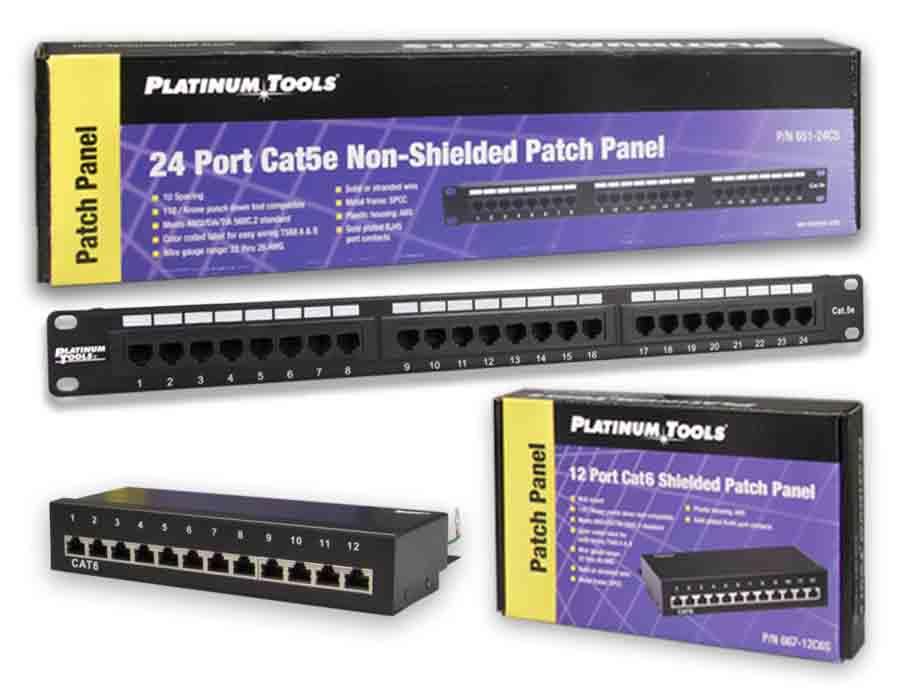 Platinum Tools® Launches New Patch Panels During 2015 CEDIA Expo