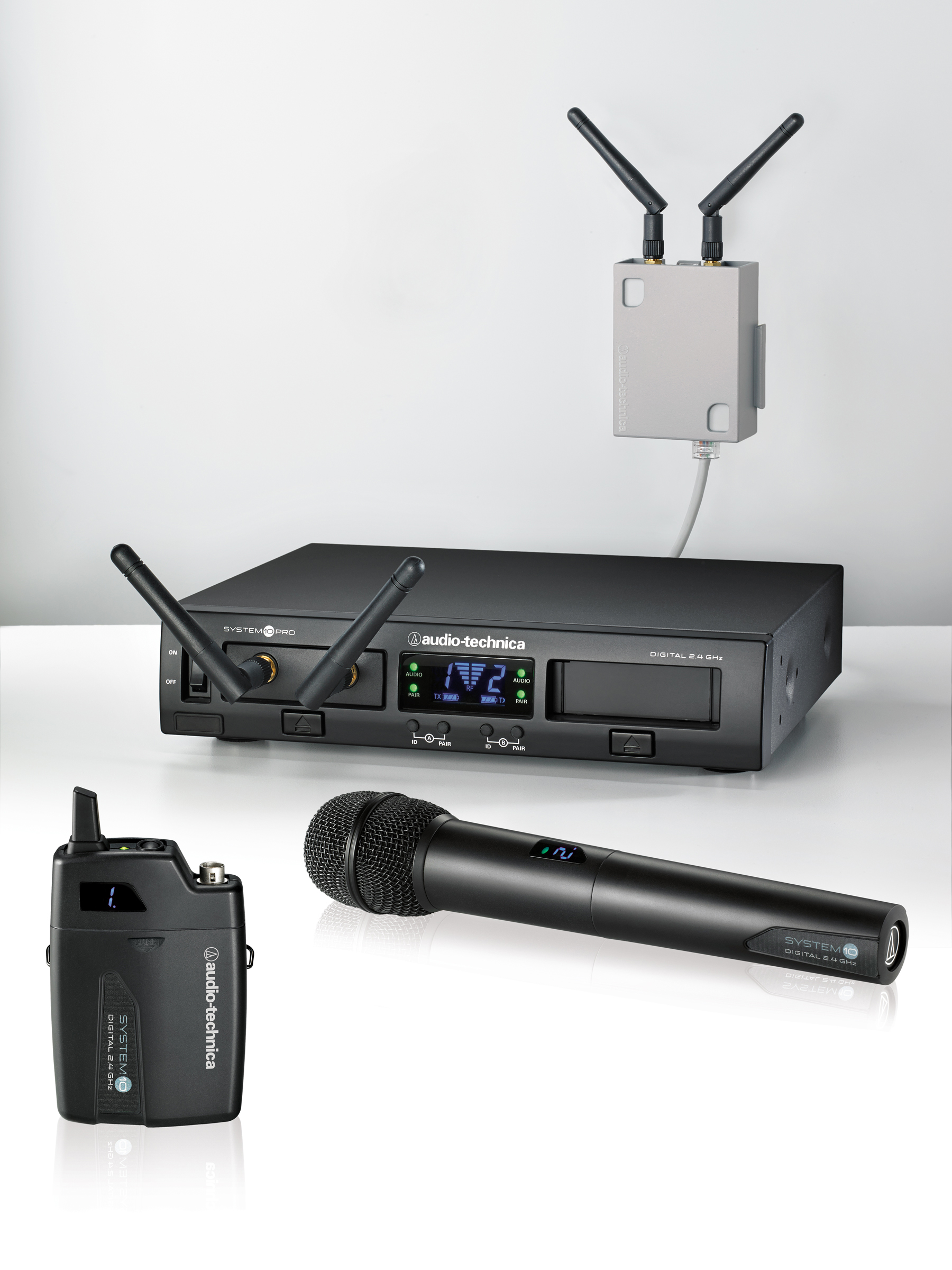 Audio-Technica Now Shipping System 10 PRO Rack-Mount Digital Wireless ...