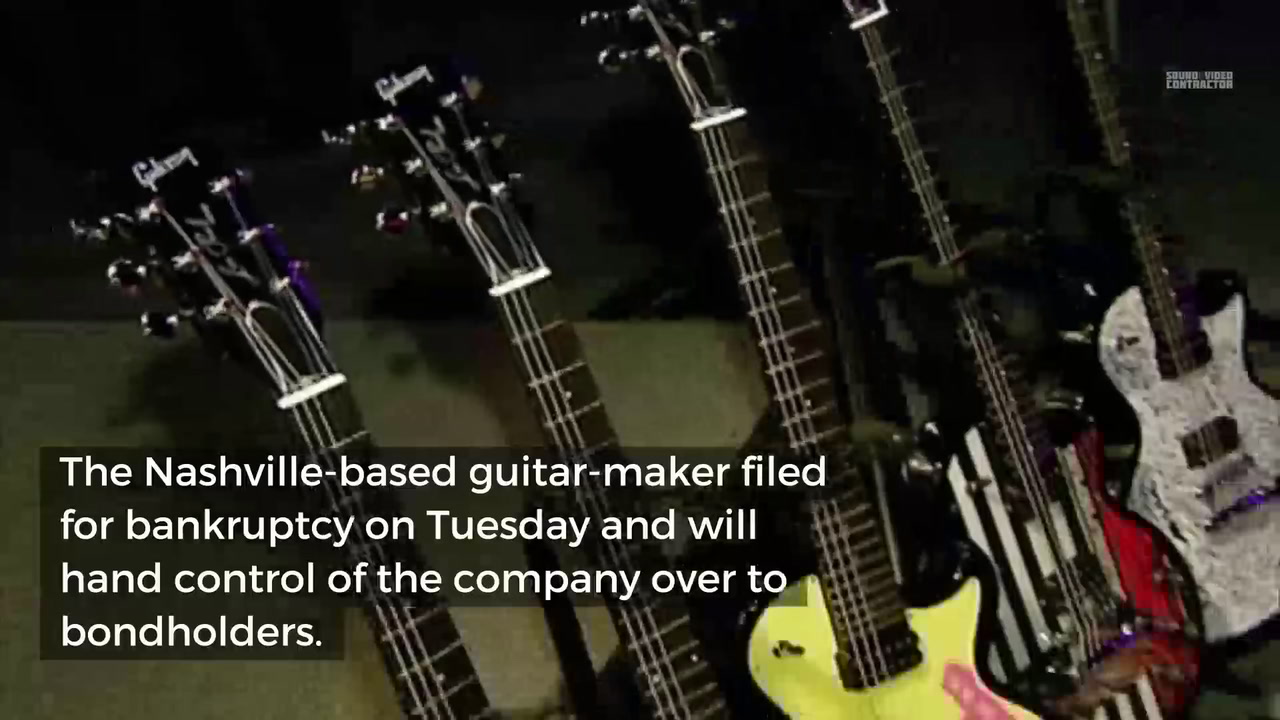 WATCH: Gibson Guitars files for bankruptcy - Sound & Video Contractor
