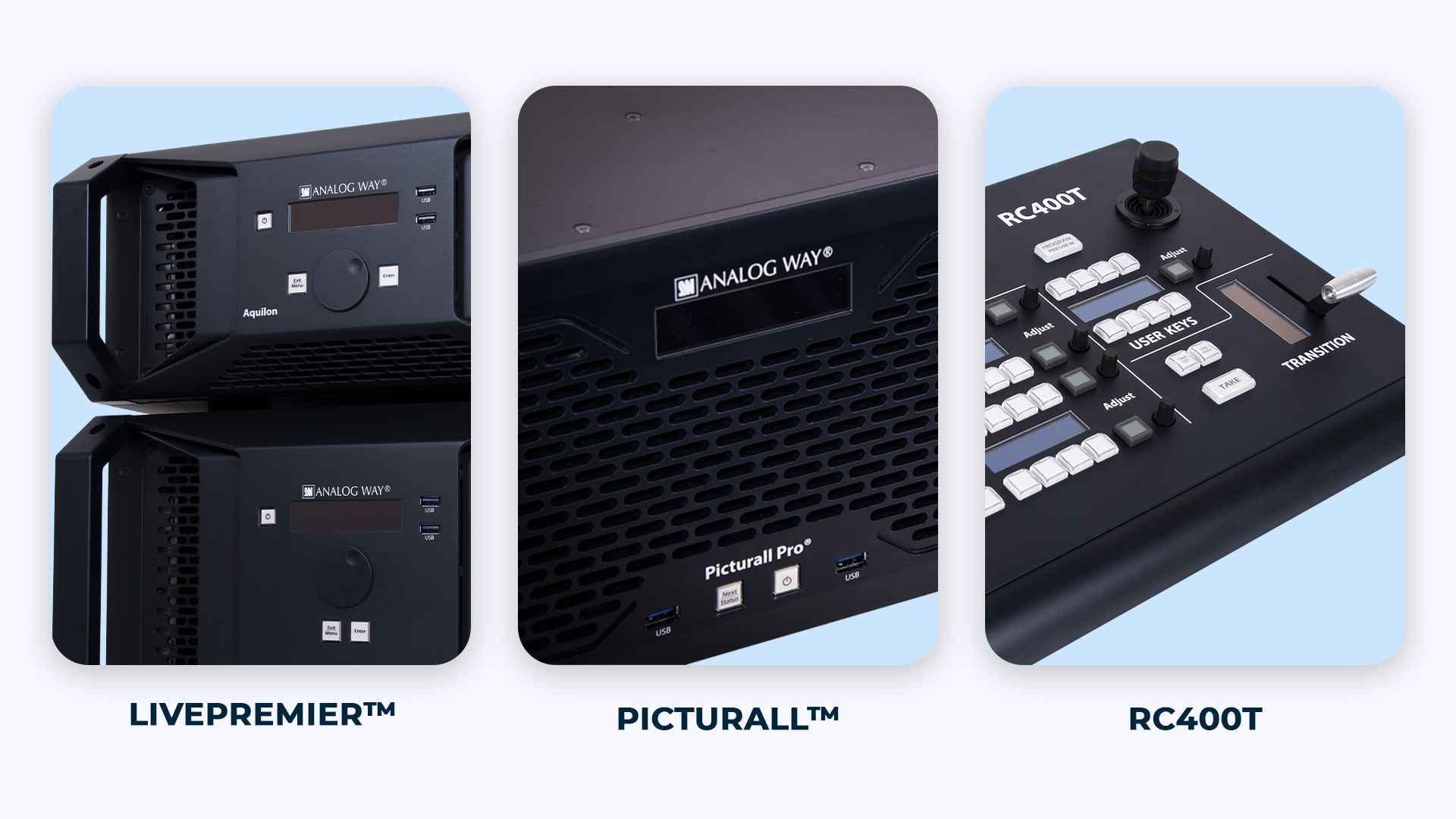 Analog Way announces major software upgrades and new event controller ...