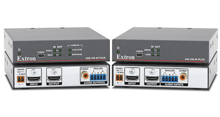 Extron Introduces High Performance 4K/60 HDMI Audio De-Embedding and ...