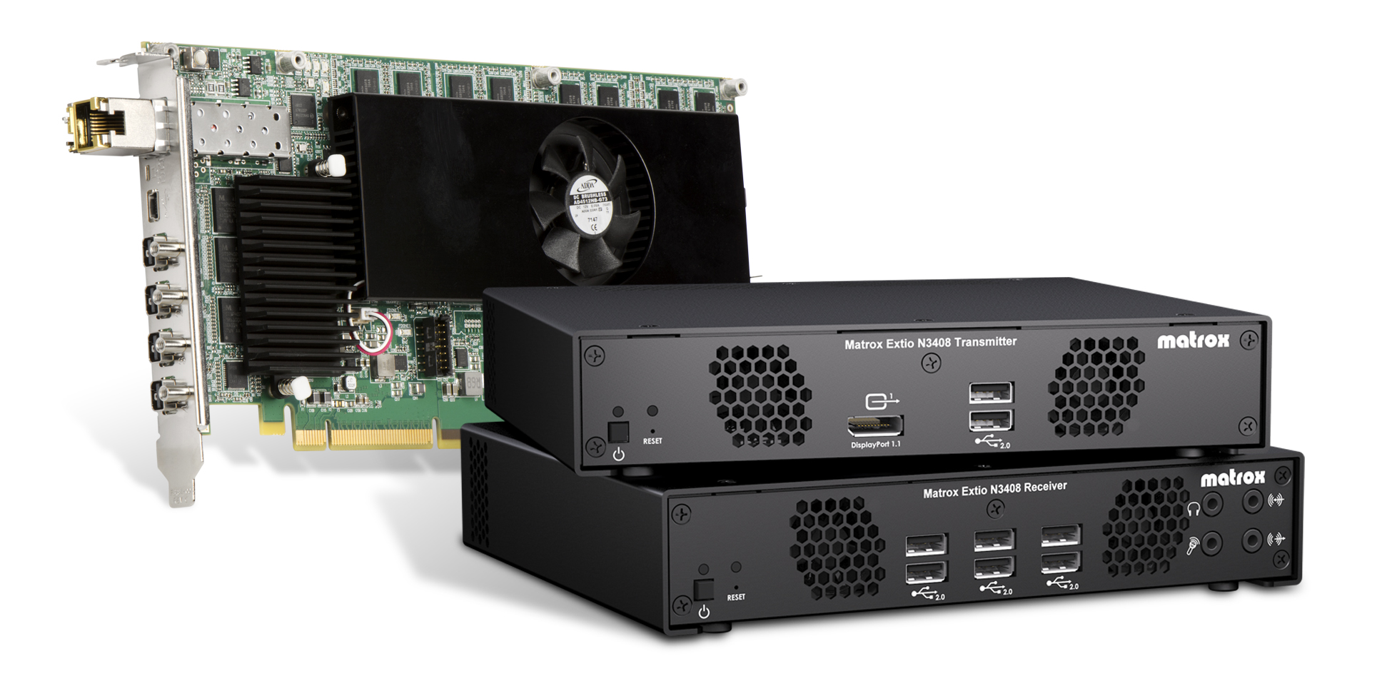 Matrox Extio 3 IP KVM Extenders - Sound & Video Contractor