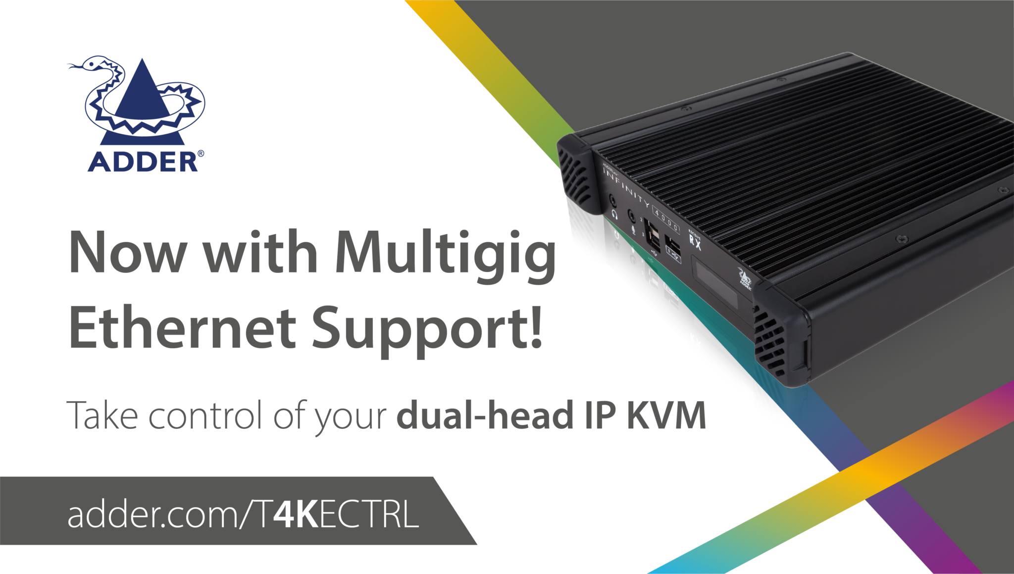 Adder Brings Multigig Connectivity to Multi-Award Winning 4K IP KVM ...