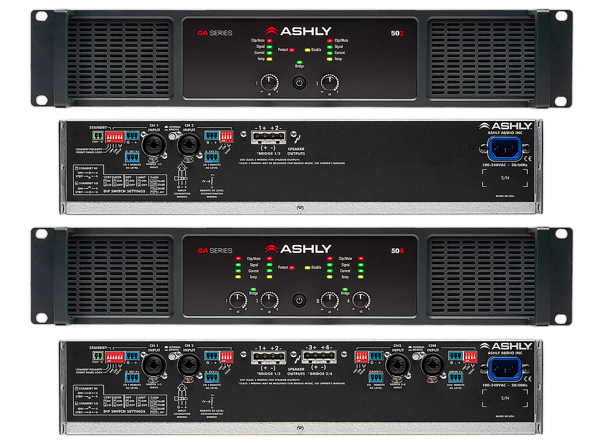 New D-MAX and SailFlow™ Technologies From Ashly® Go Global as CA Series ...
