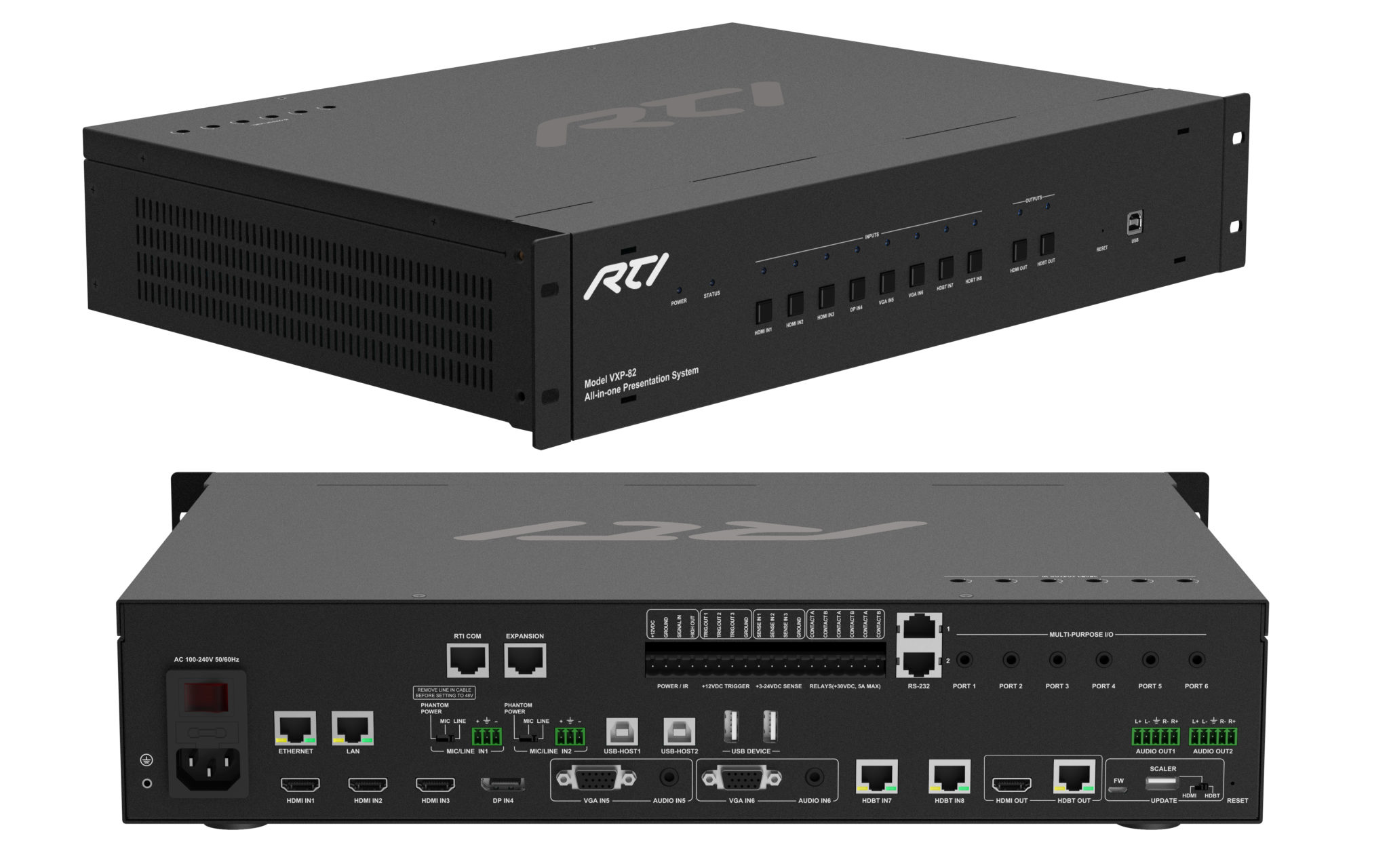 RTI VXP-82 All-in-One Presentation System Now Shipping - Sound & Video ...