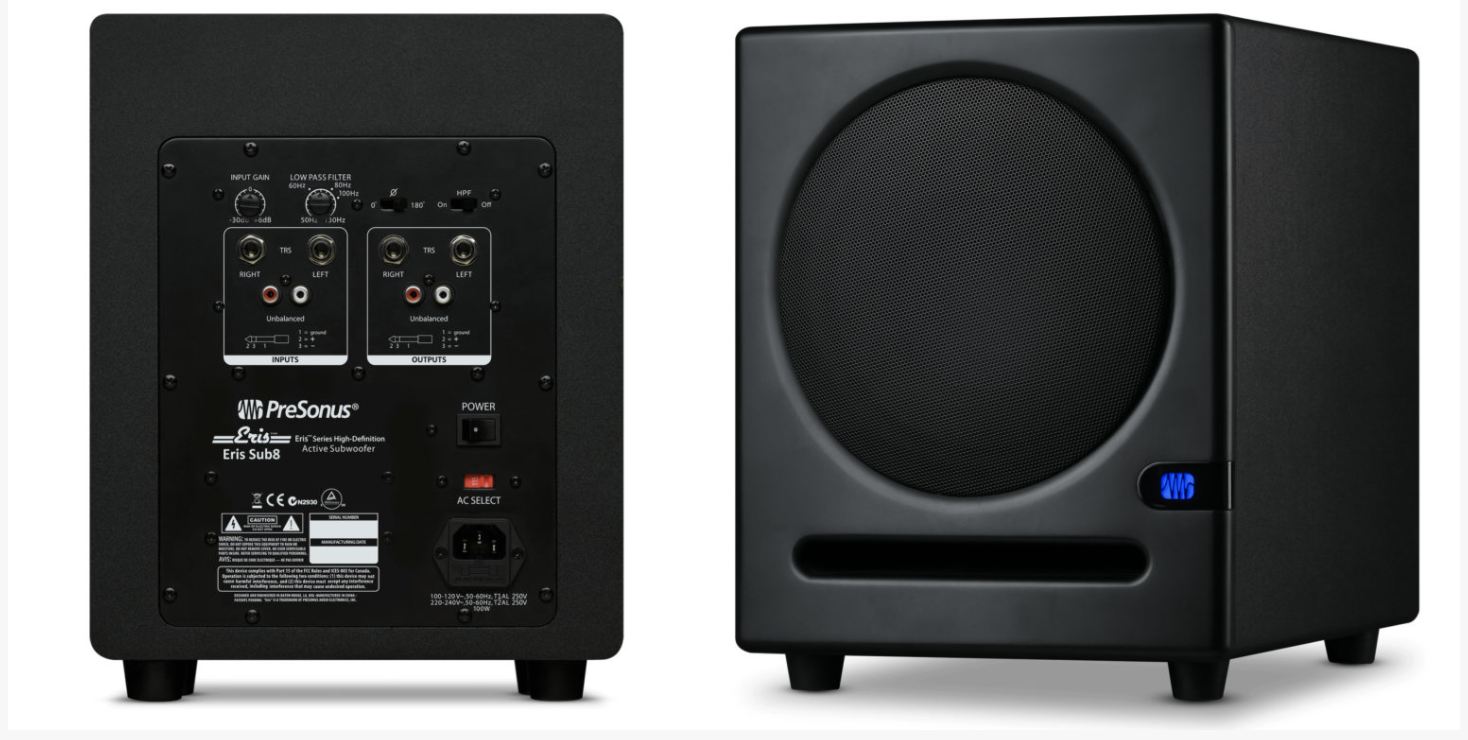 PreSonus debuts Eris Sub8 subwoofer - Sound & Video Contractor