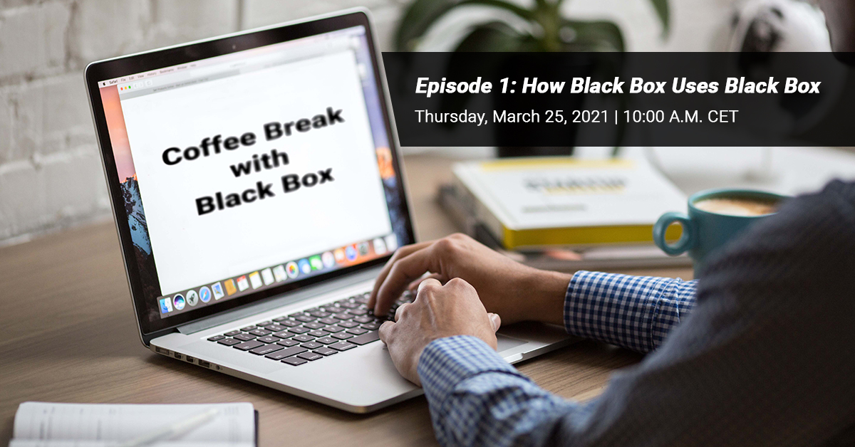 Black Box Webinar to Highlight How Black Box Employees Use Black Box ...