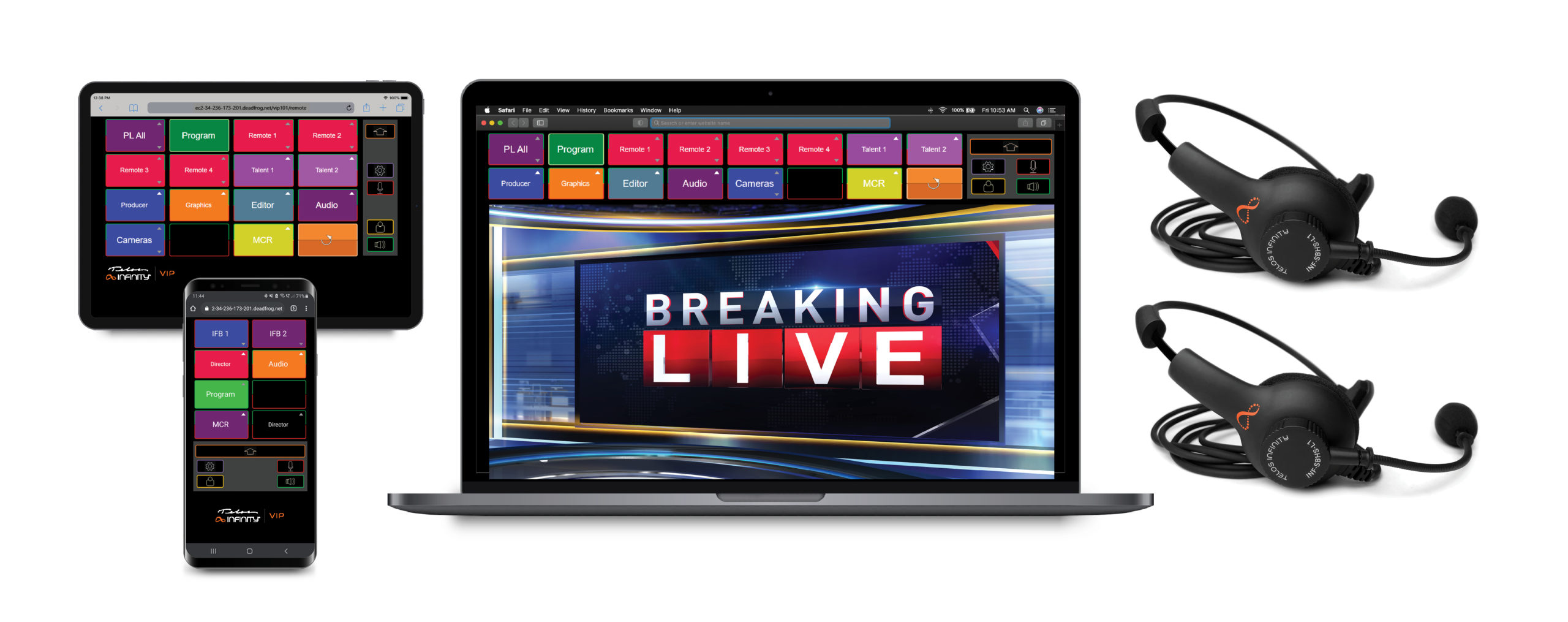 Telos Alliance Launches Telos Infinity VIP Virtual Intercom Platform ...