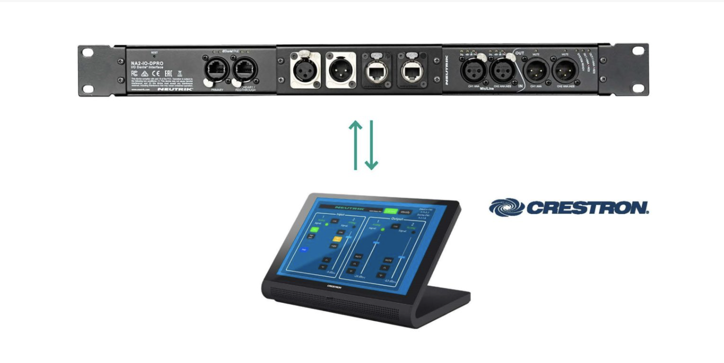 Neutrik NA2-IO-DPRO adds Crestron control - Sound & Video Contractor
