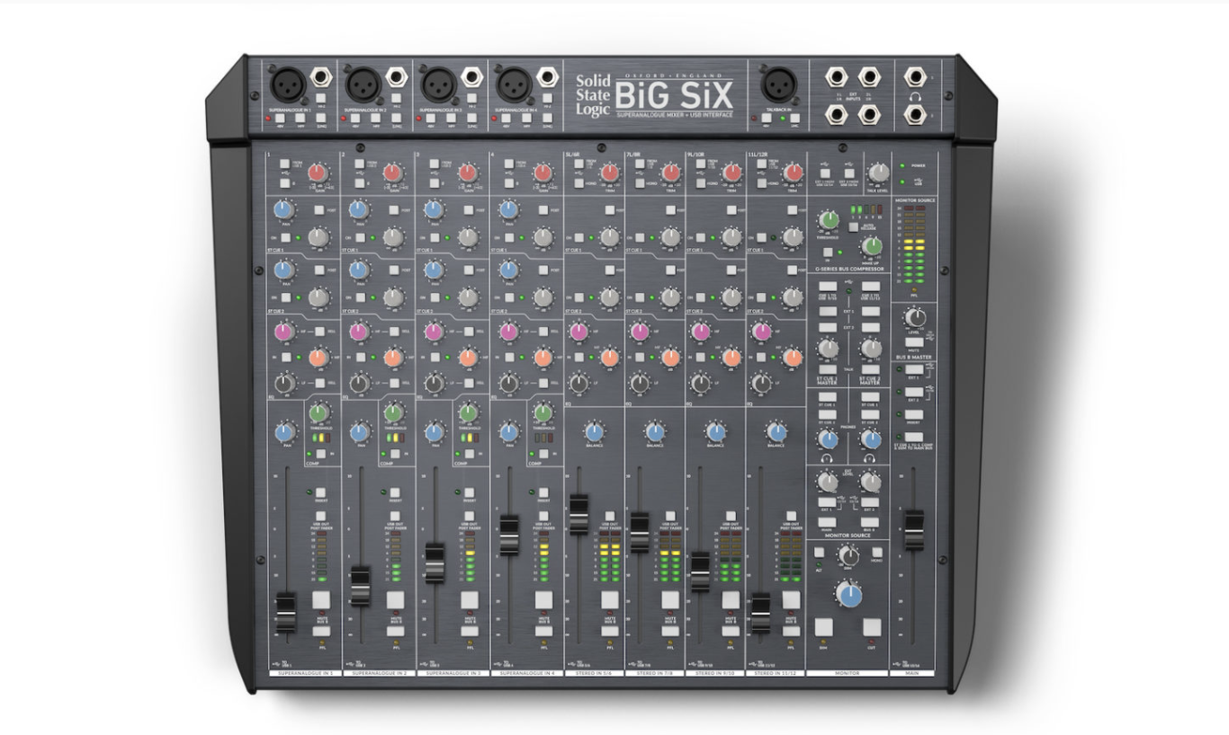 Solid State Logic BiG SiX mixer launches - Sound & Video Contractor