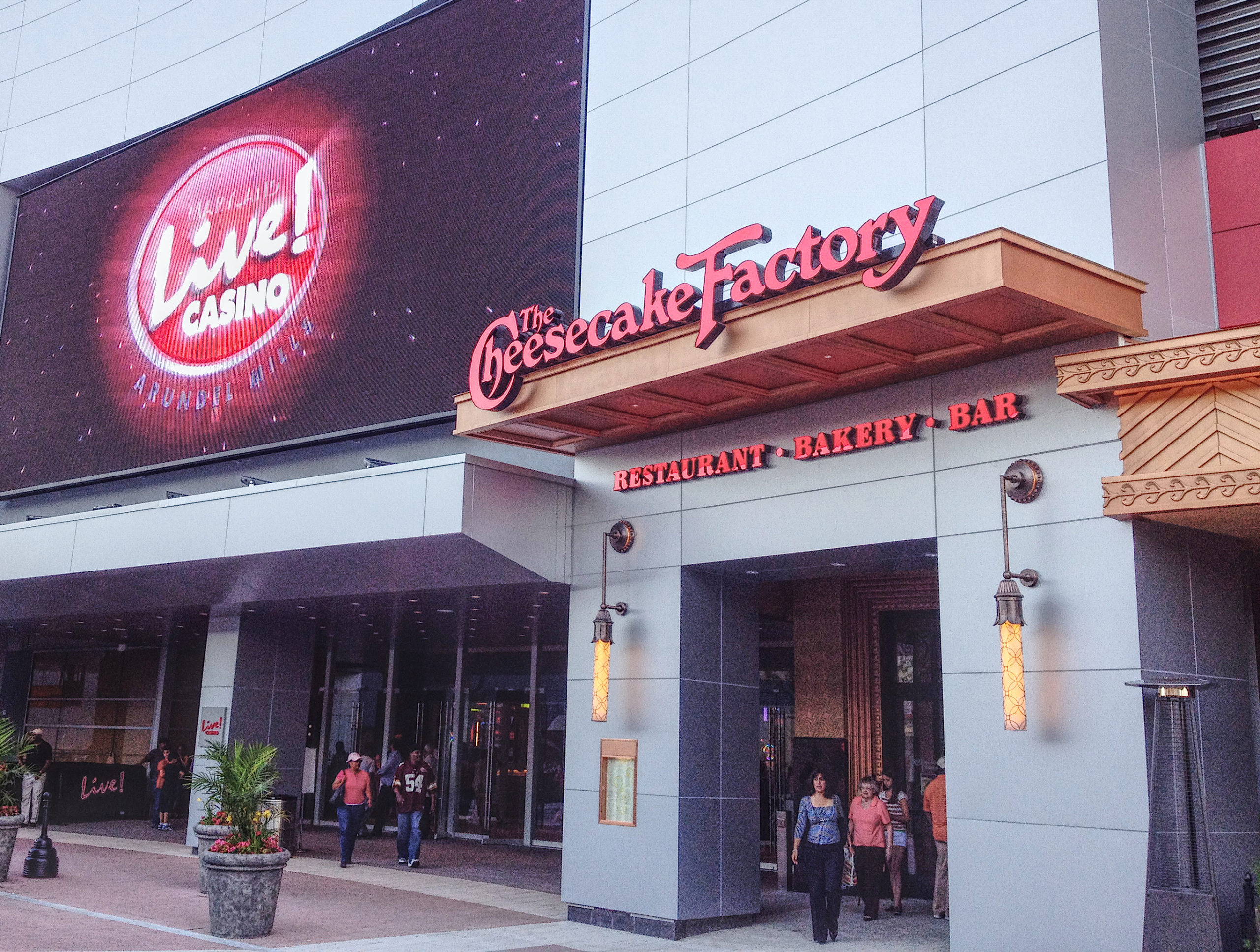 Product at Work: Cheesecake Factory - Sound & Video Contractor