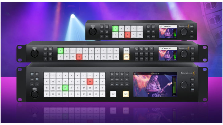 Blackmagic Design Announces New 30 and 40 Button Models of the ATEM 2 M ...