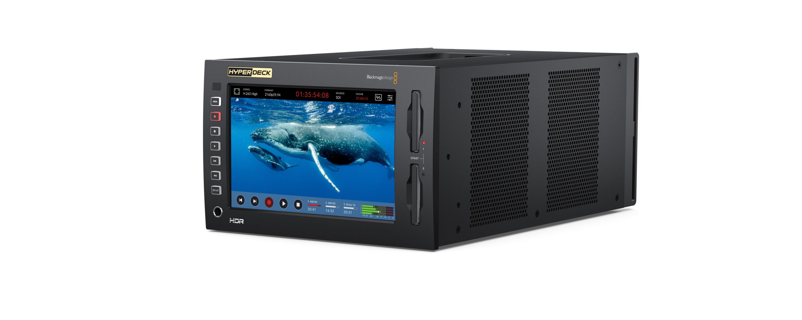 Blackmagic Design Announces New HyperDeck Extreme 4K HDR - Sound ...