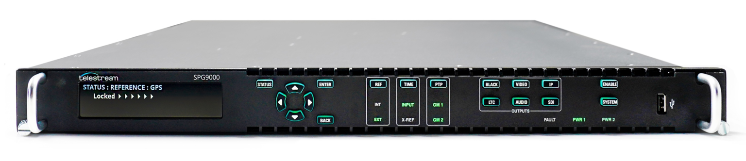 Telestream SPG9000 Timing and Reference System Advances IP/Hybrid Timing with Dual Independent ...
