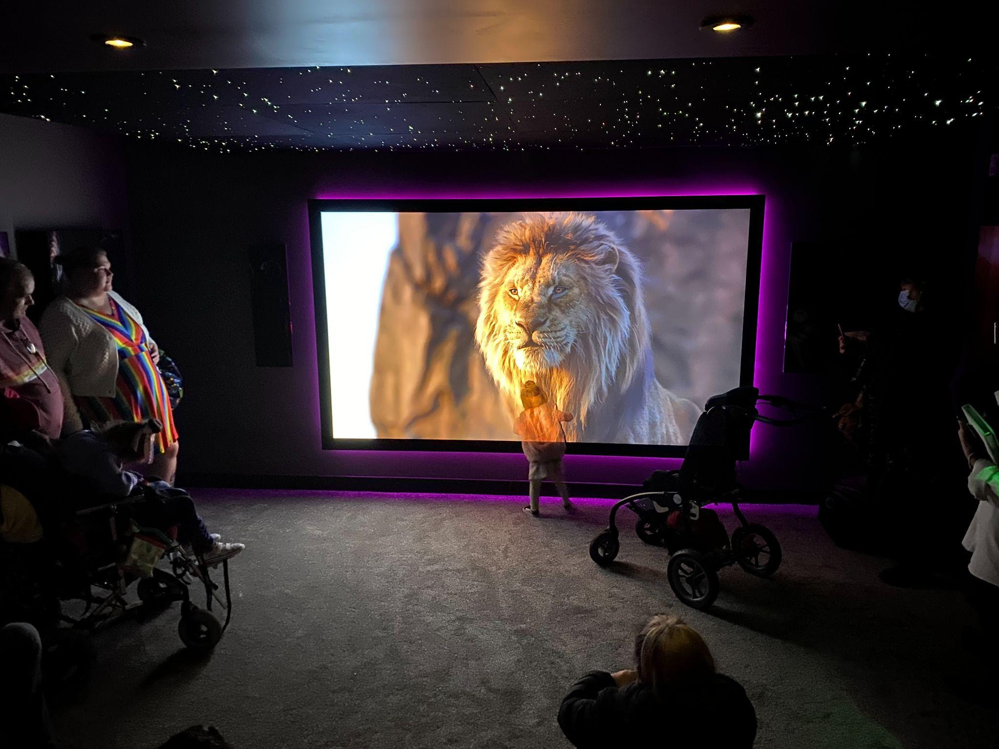 ‘Together for Cinema’ Completes 36th Children’s Hospice Theater Room ...
