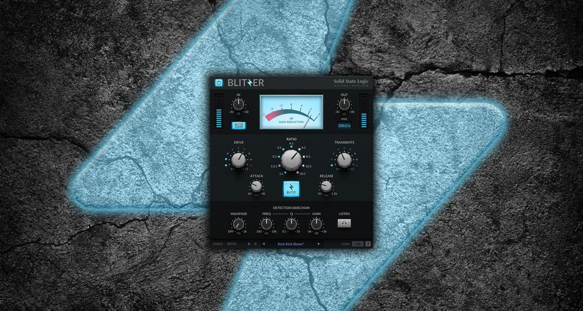 Solid State Logic launches Blitzer, a multi-character compressor plug ...