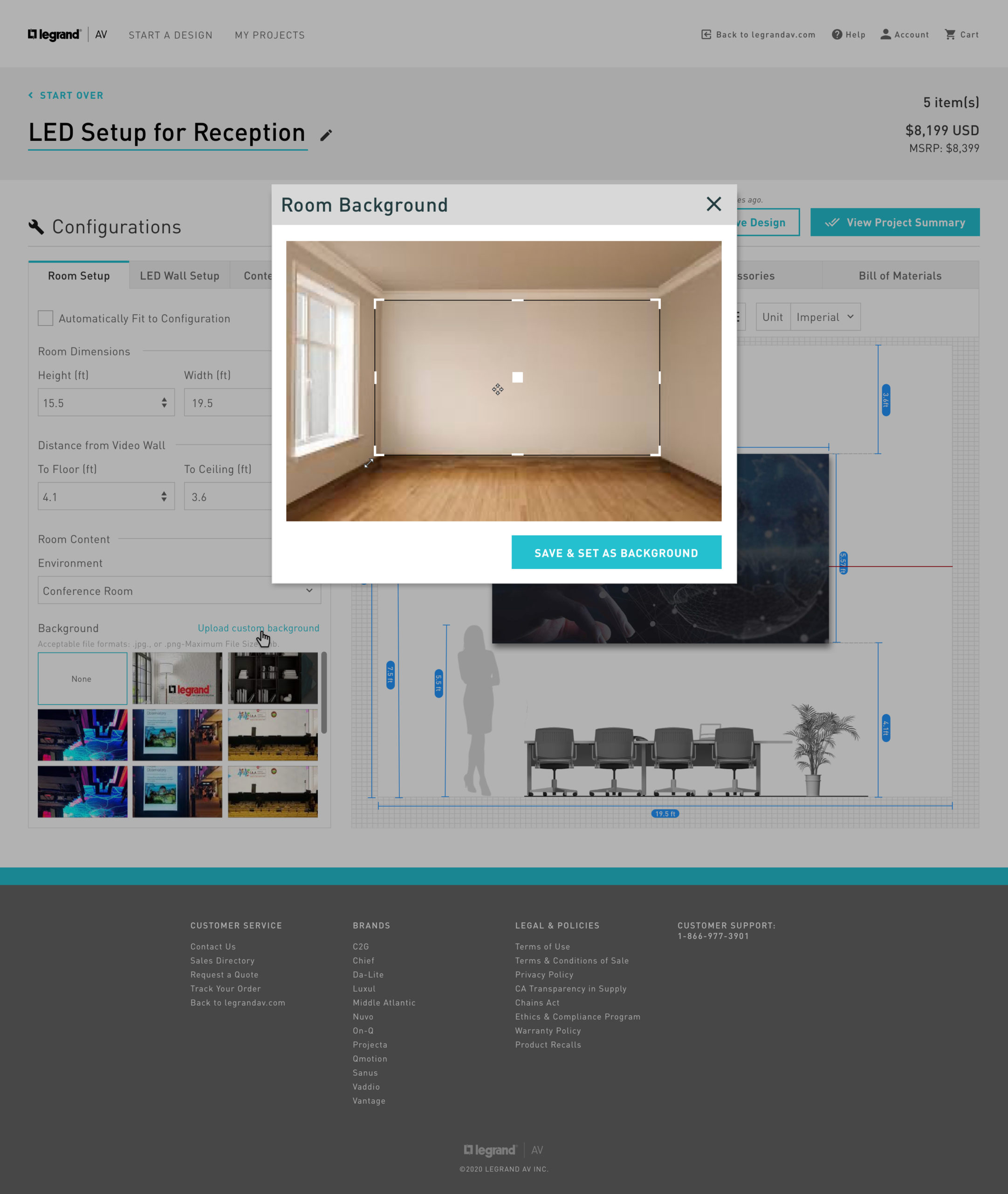 Chief TiLED Web Tool - Sound & Video Contractor