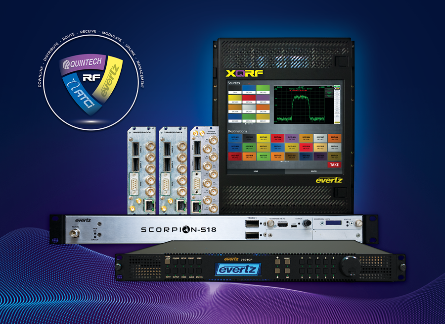 Evertz Highlights New Products for the RF Market At NAB 2023 - Sound & Video Contractor