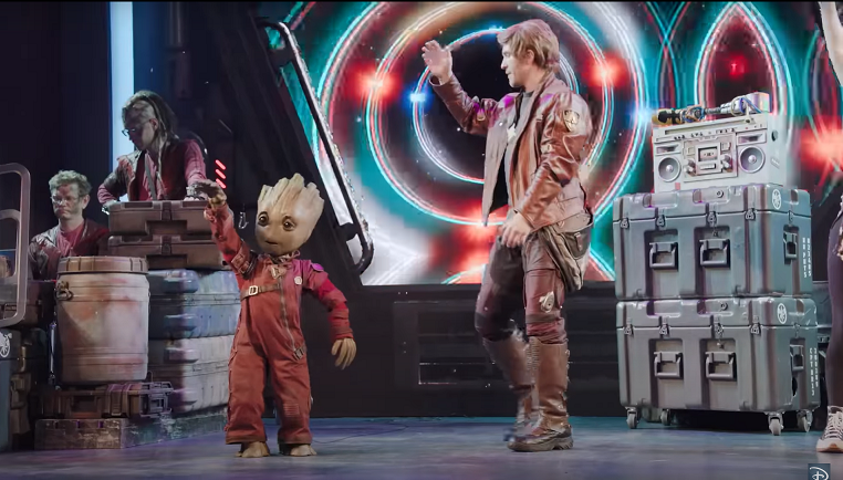 WATCH: Disney Parks reveals walking, talking, dancing Baby Groot robot ...