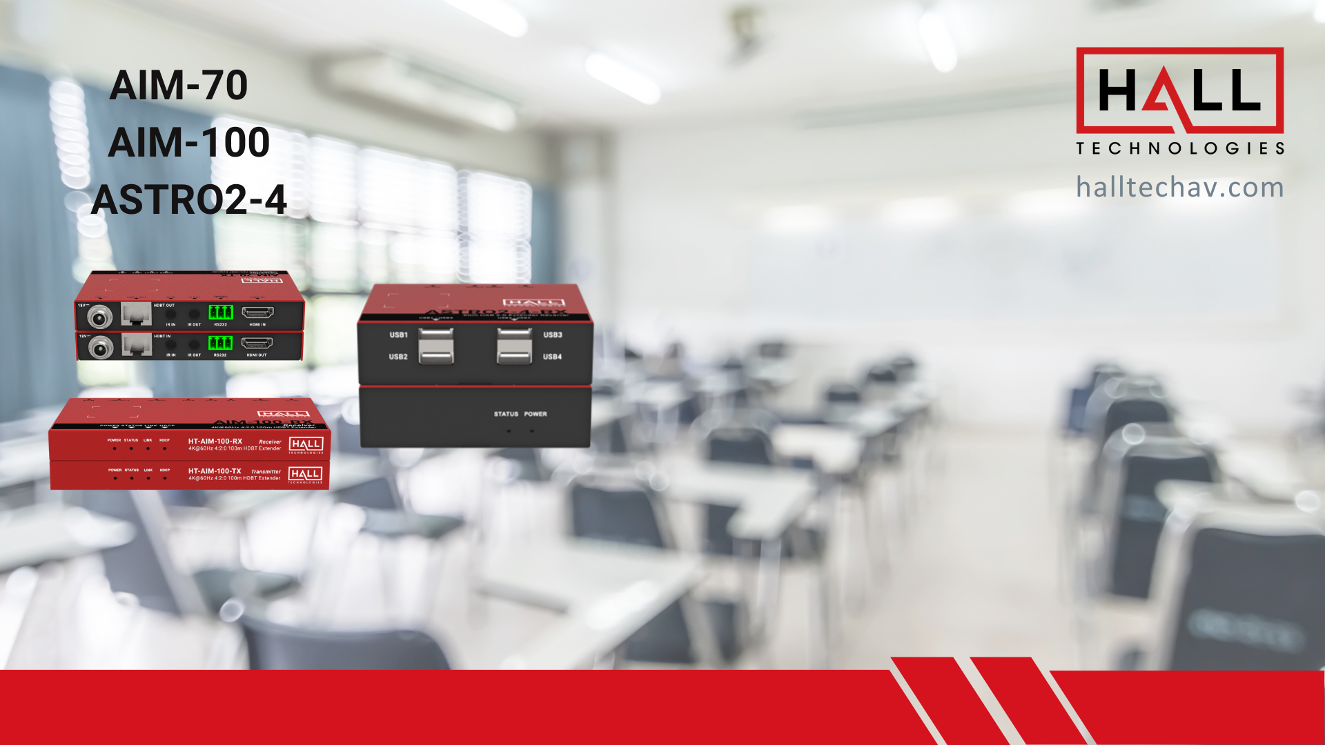 Hall Adds Bold Products for its Classroom & Meeting Solutions