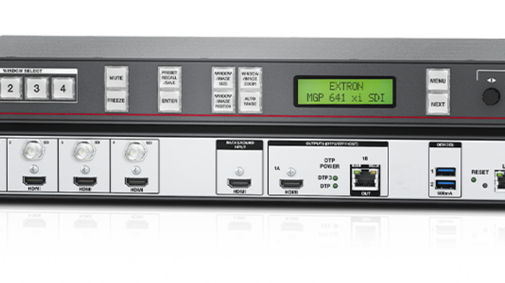 Extron Is Now Shipping New Compact 4K/60 Seamless Scaling Switchers ...