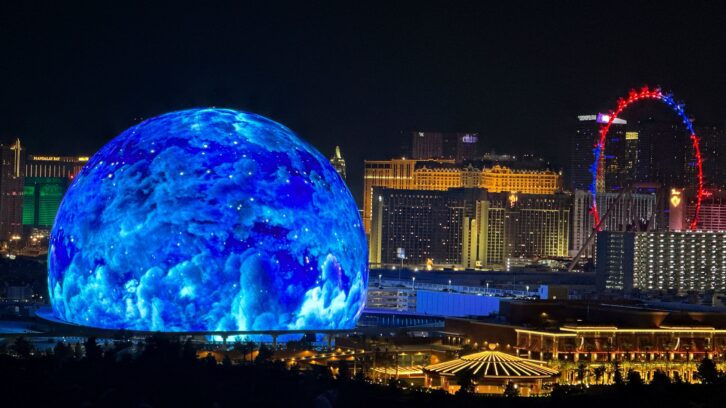 Sphere Studios develops 120fps/18K camera system for Las Vegas Sphere ...