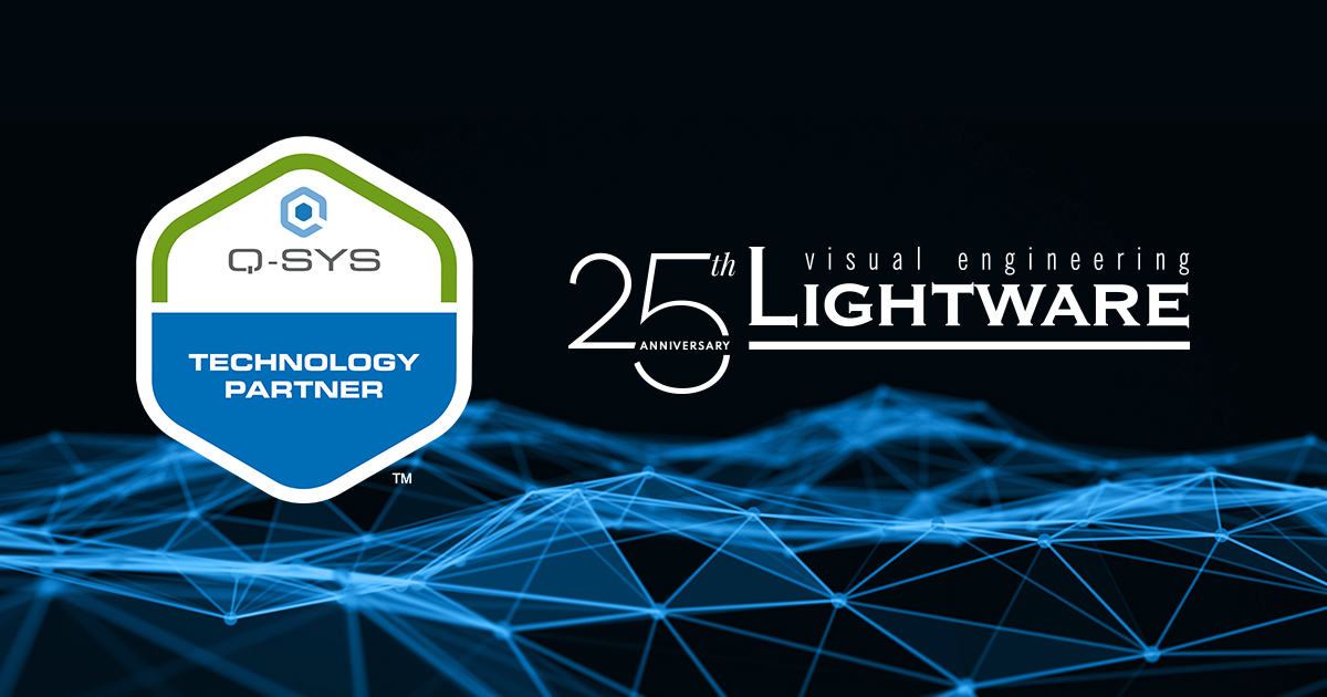 Lightware Joins the Q-SYS Technology Partner Program - Sound & Video Contractor