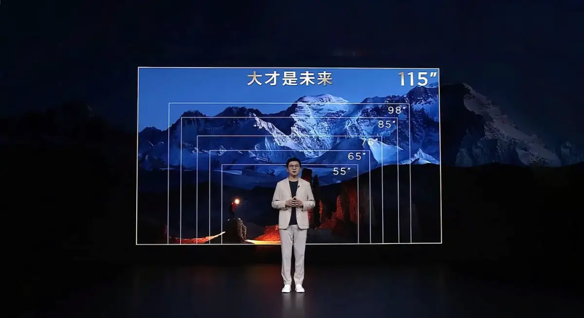 TCL demos 115-inch miniLED TV, aiming to replace movie projectors ...