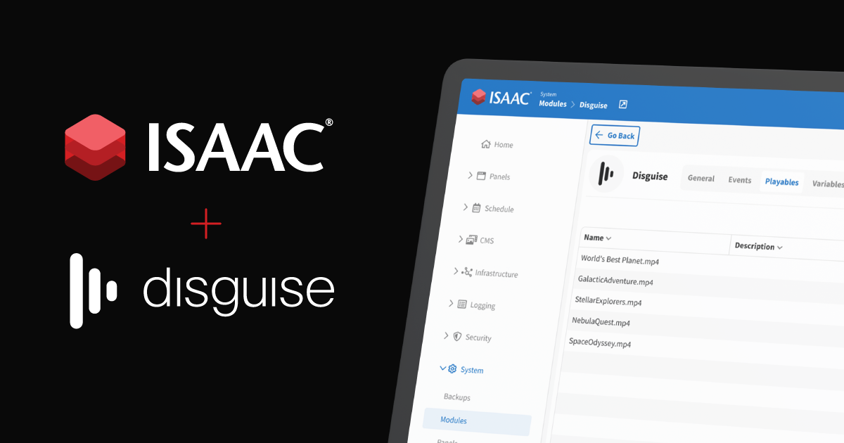 disguise partners with Smart Monkeys to unlock ISAAC integration ...