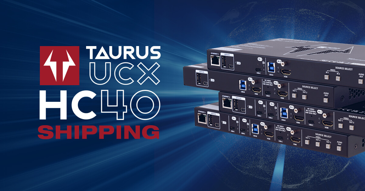 Lightware unlocks USB-C connectivity with Taurus UCX HC40 - Sound ...