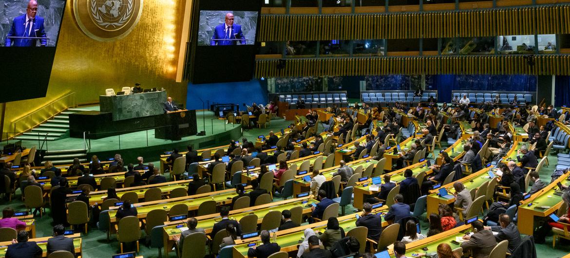 UN General Assembly adopts global resolution on AI - Sound & Video ...