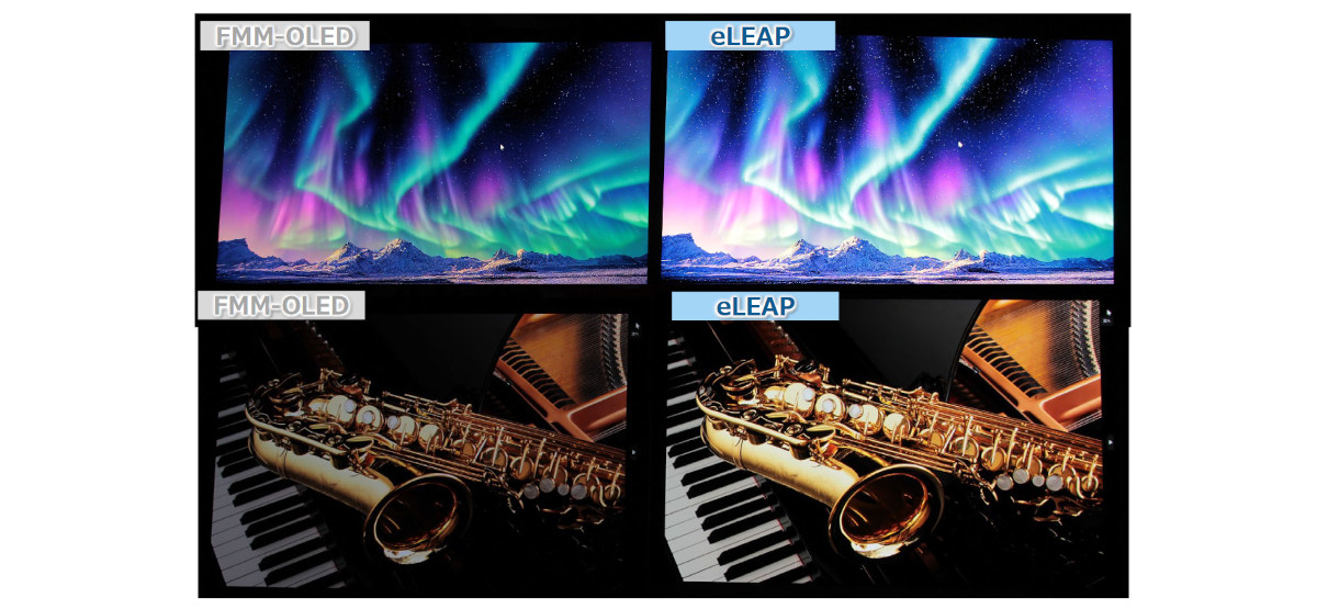 New eLEAP OLED type doubles efficiency and maximum brightness - Sound & Video Contractor