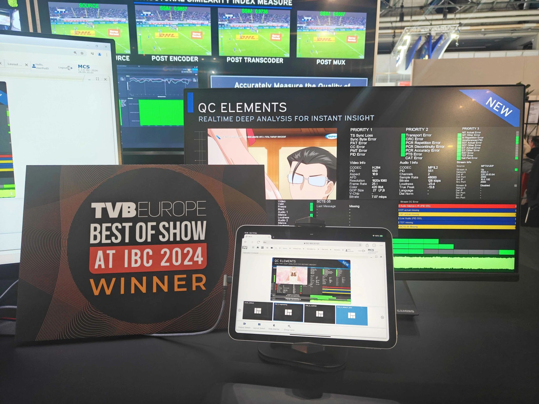 TAG Takes Home Best of Show from IBC for Operator Console in TVB Europe ...
