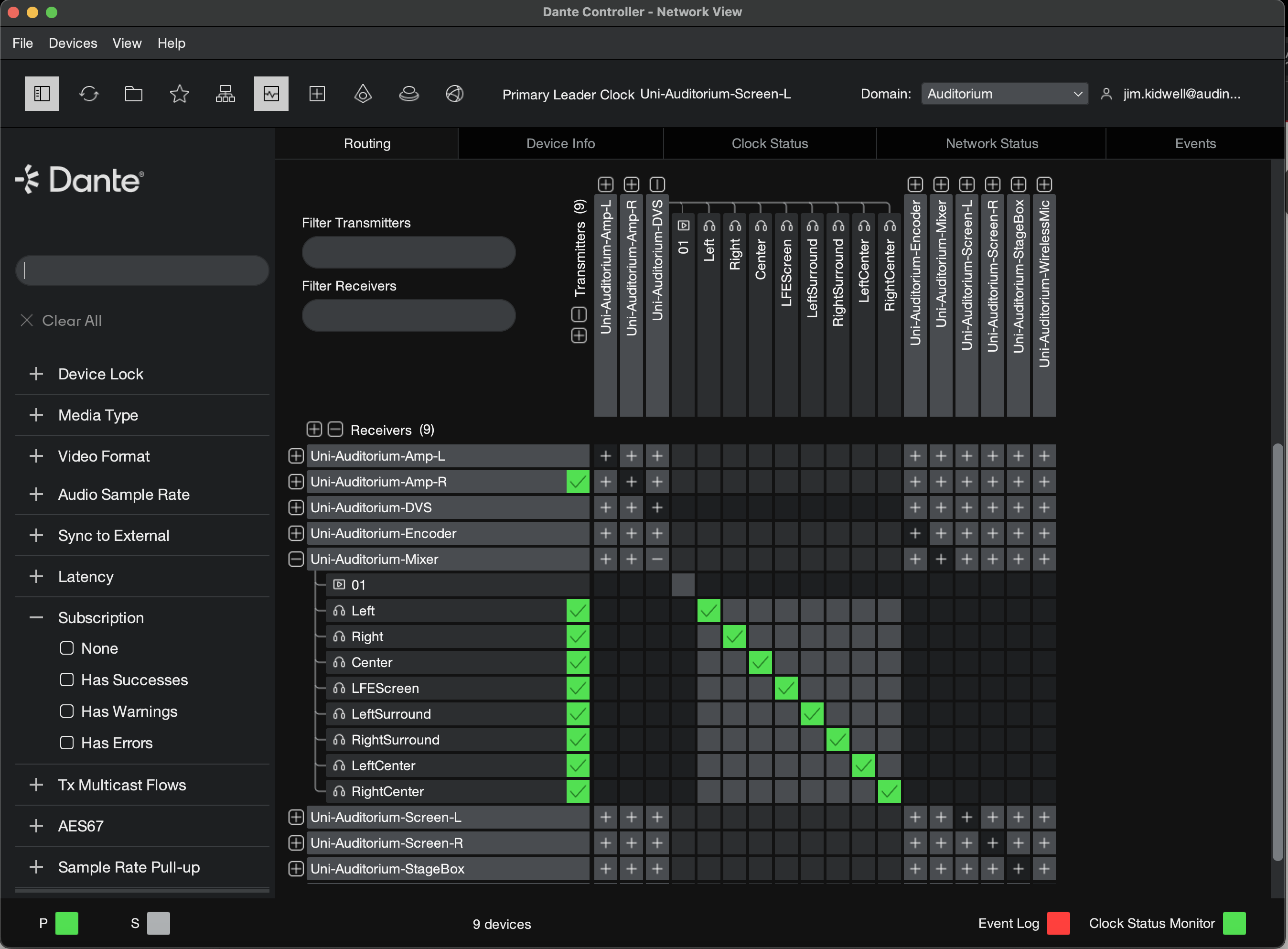 Dante Controller Updated with Modern, Fresh Interface, including Dark ...