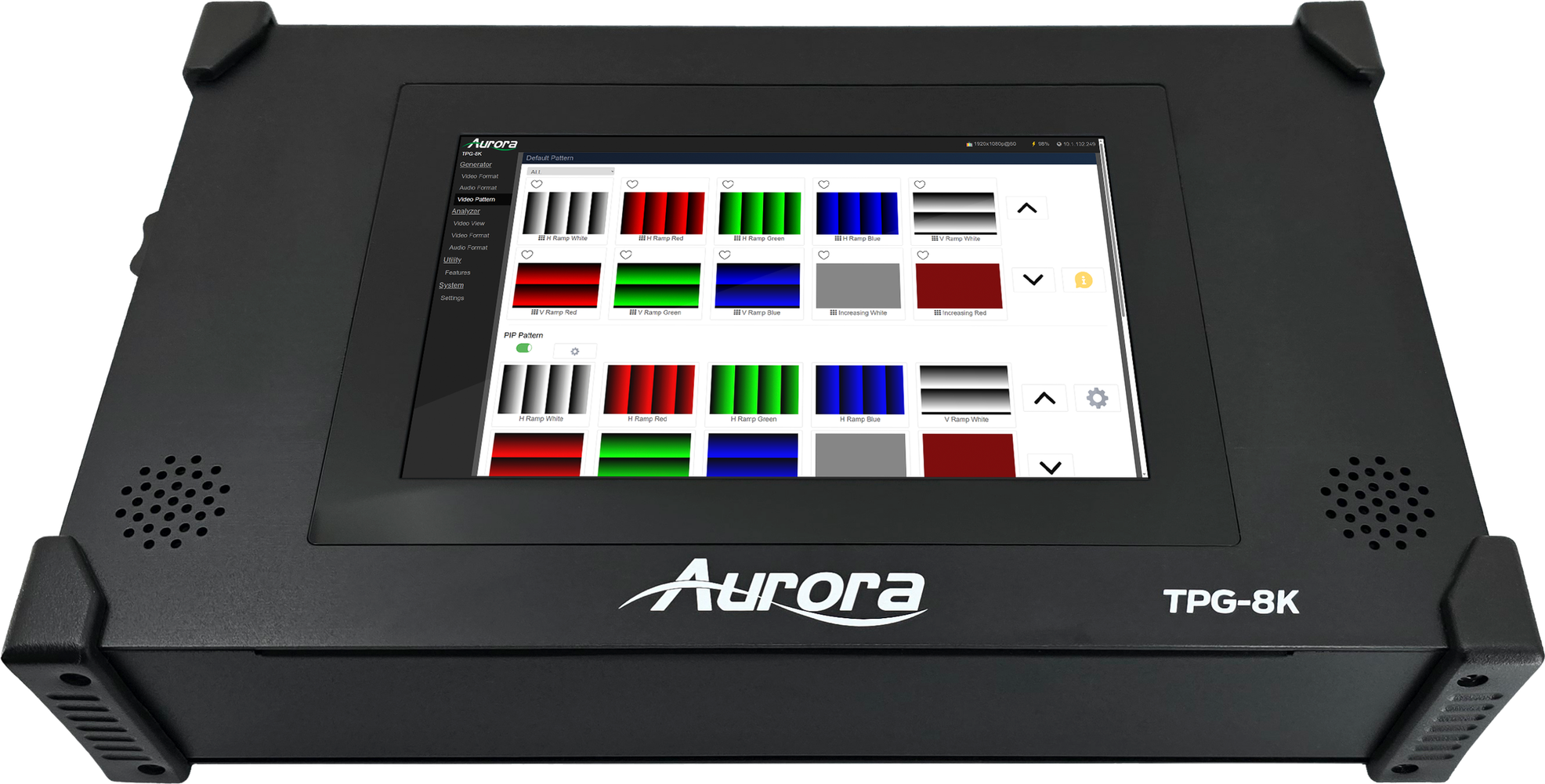 Aurora reveals 8K test pattern generator with analyzer for HDMI and AV ...