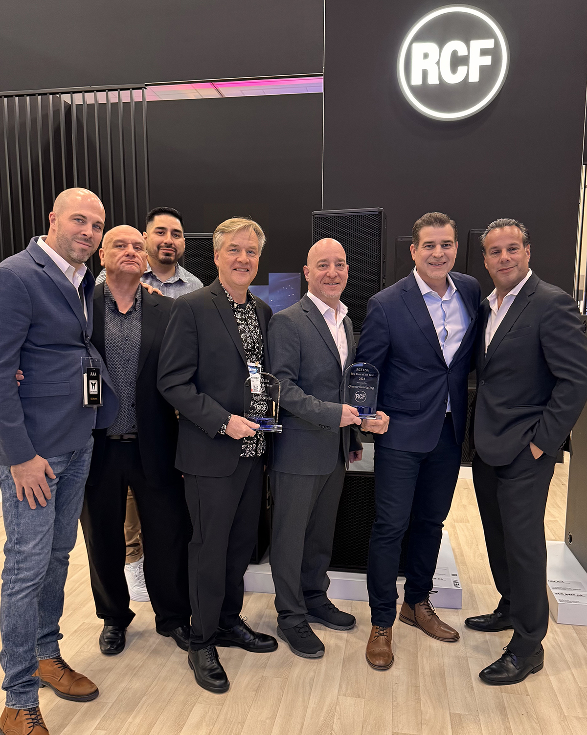 RCF USA awards Cowser Marketing Rep Firm of the Year, and John Fedorko ...