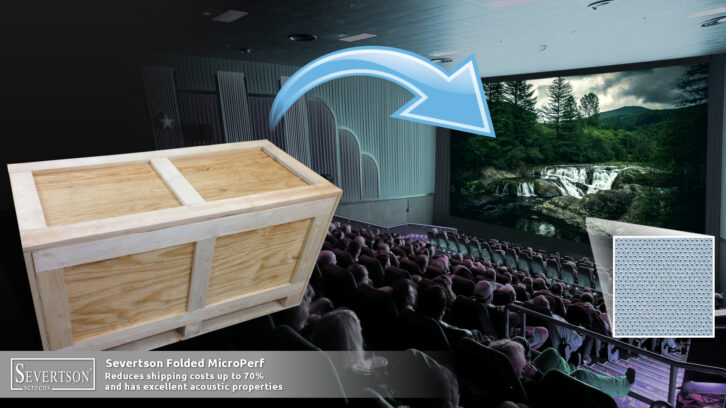 Severtson Features Popular Options for Folded Cinema Projection Screens ...