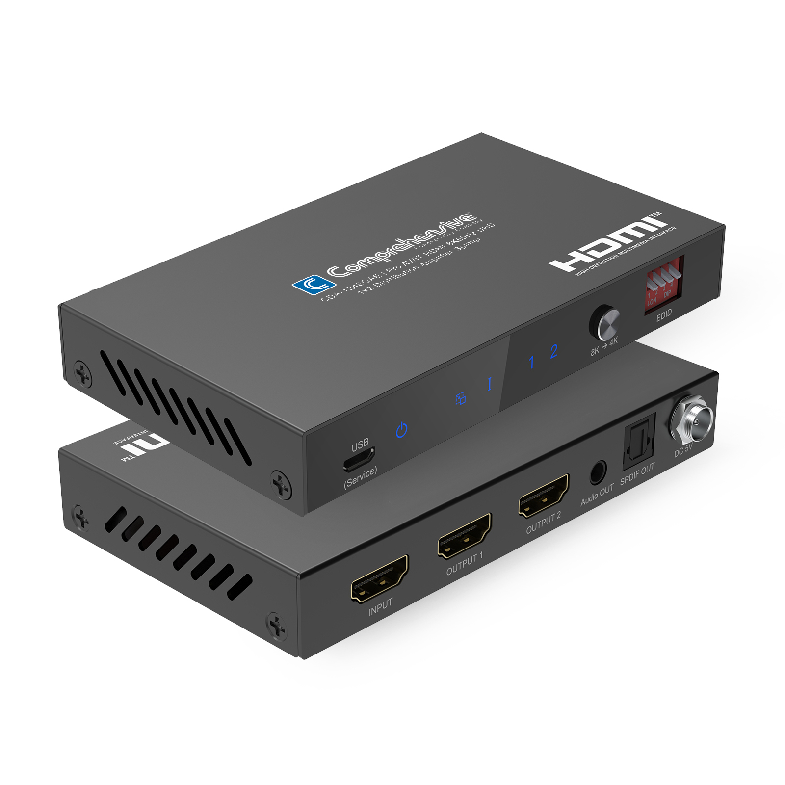 Comprehensive Launches 8K60Hz Splitter with Audio Extraction and EDID ...