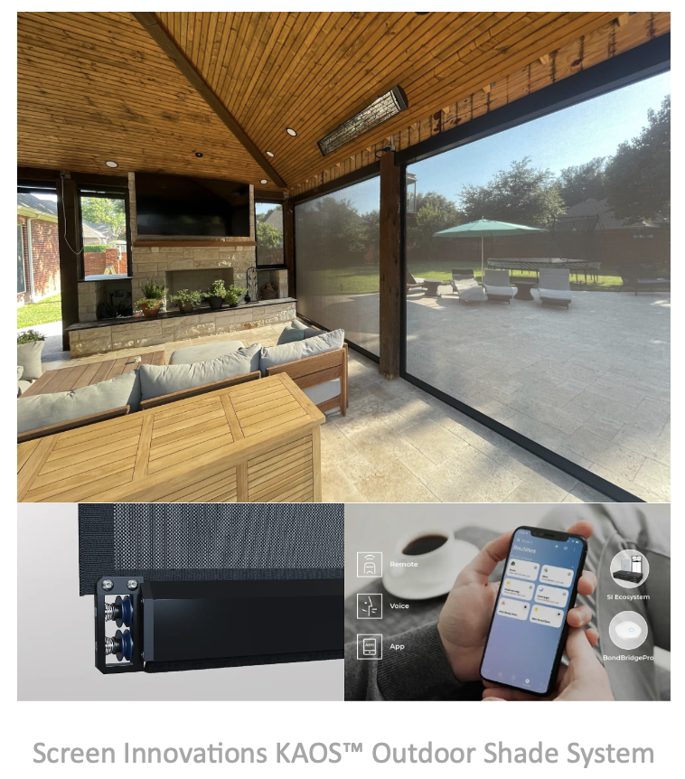 SCREEN INNOVATIONS KAOS™ HIGH WIND ROBUST OUTDOOR SHADES NOW EXPANDS TO ...