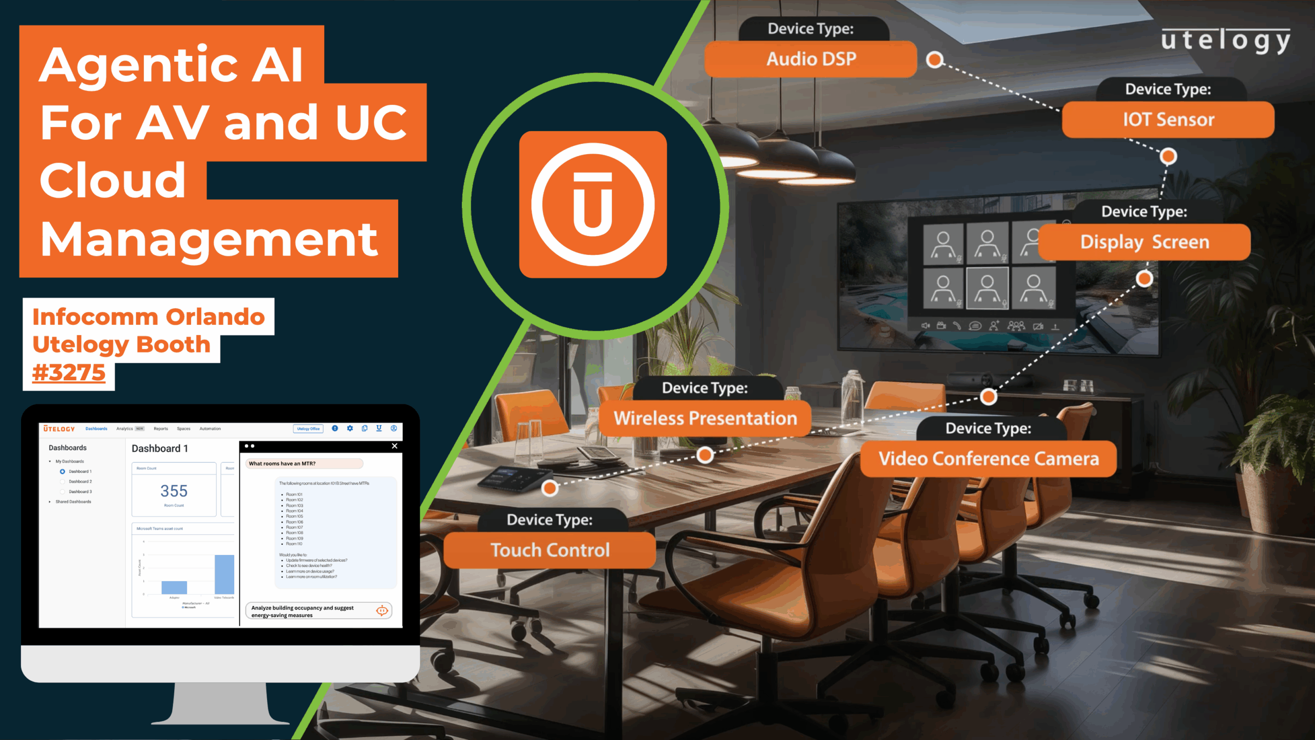 Utelogy Unveils Agentic AI and Cloud Control Advancements at InfoComm ...