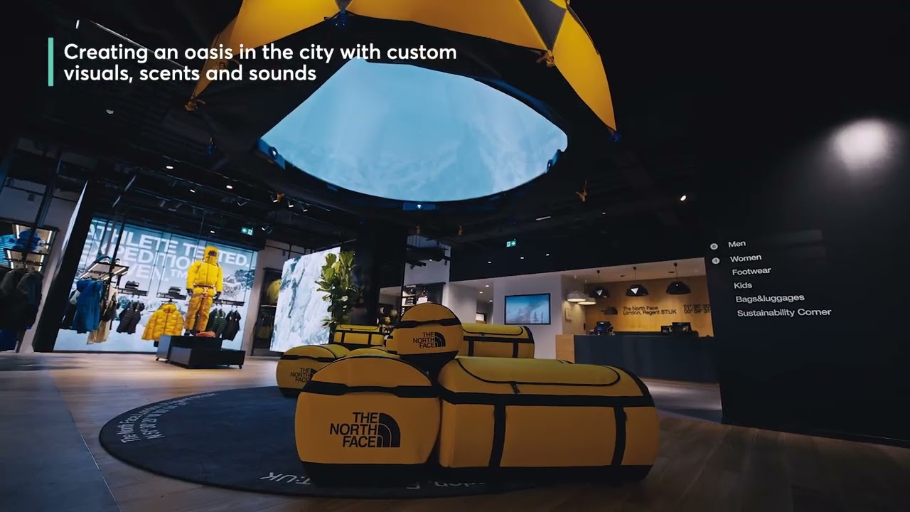 Case Study: The North Face, London - Sound & Video Contractor