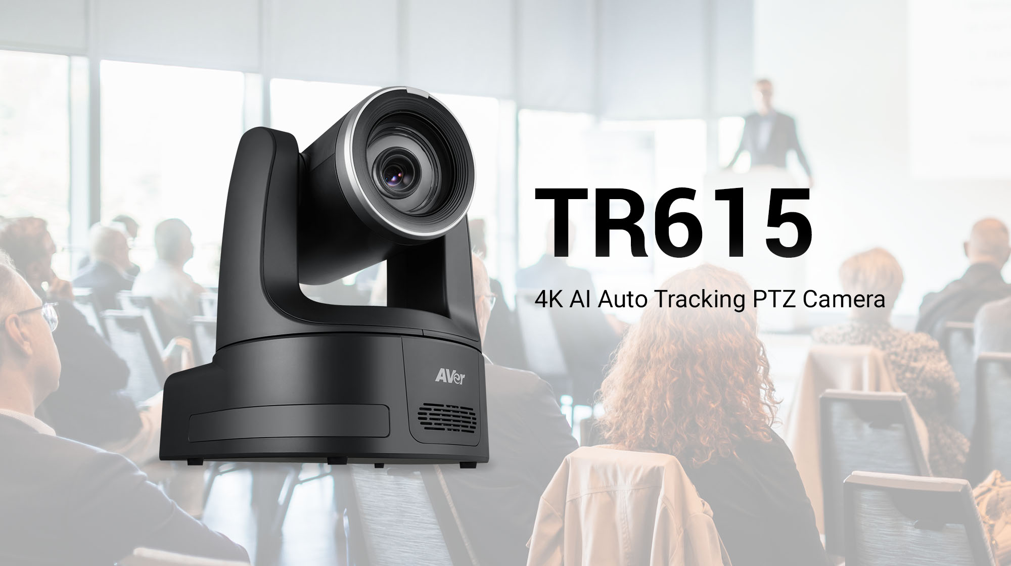 AVer Introduces TR615, a 4K AI Auto Tracking PTZ Camera for ...