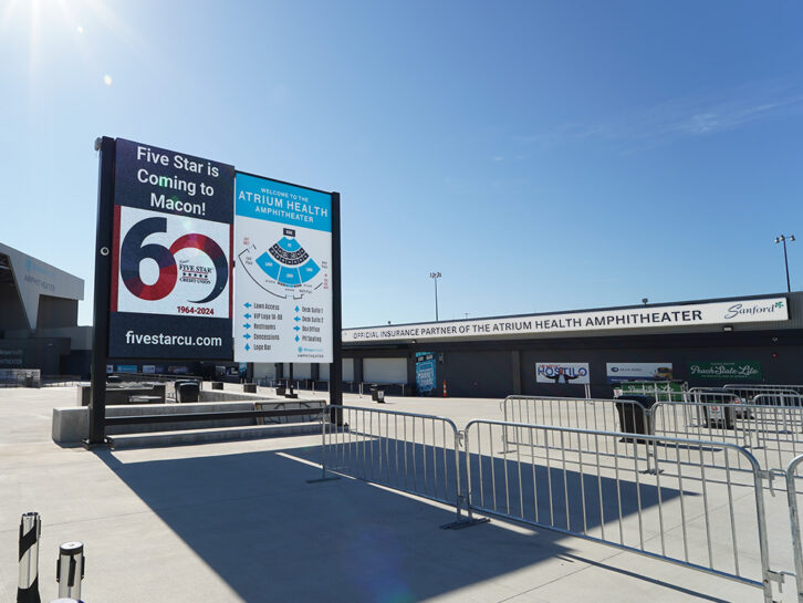 Atrium Health Amphitheater Upgrades with Digital Signage